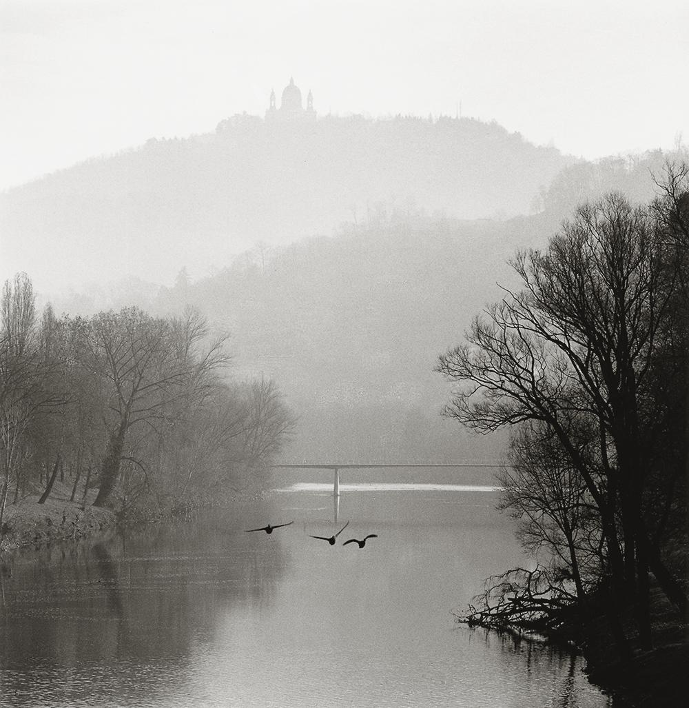Il fiume Po, secondo Michael Kenna